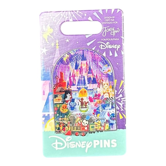 Disney | Other | 223 Disney Parks Series Joey Chou Pin Mickey In Train ...